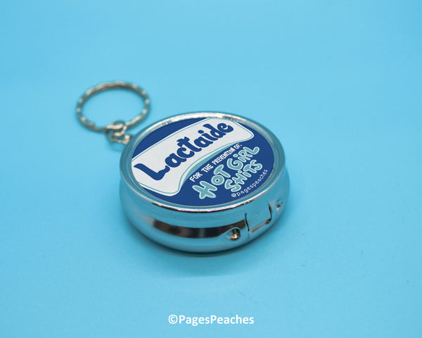 Lactaid for Hot Girl Shits Pill Case - Pages Peaches