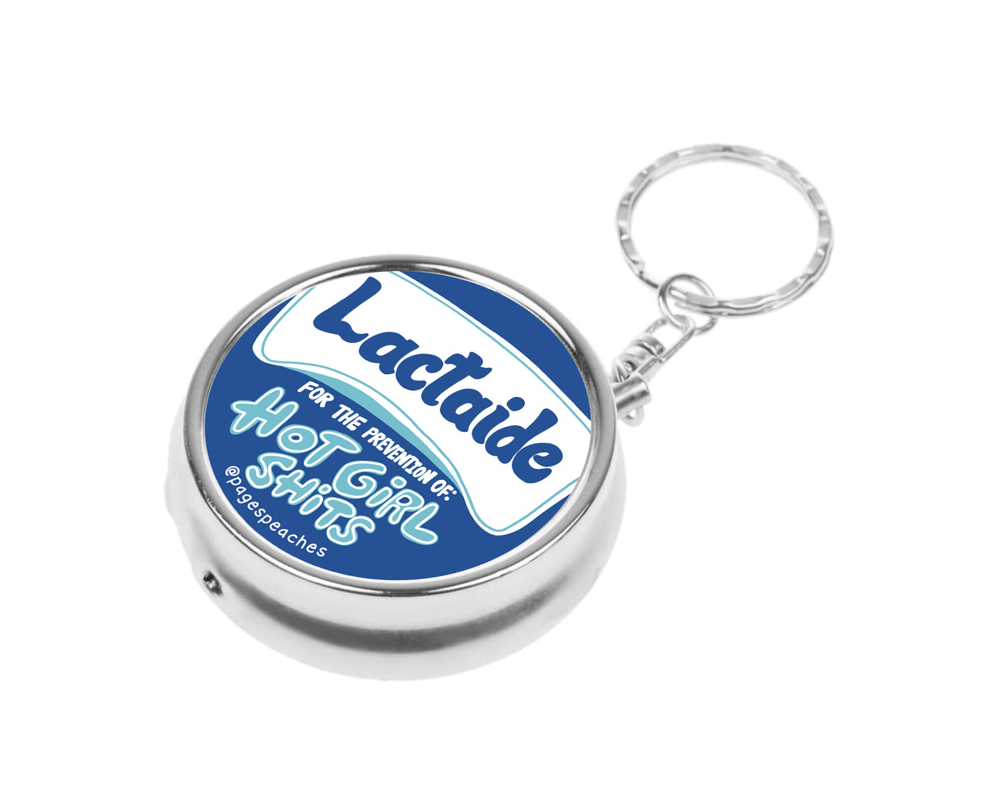 Lactaid for Hot Girl Shits Pill Case - Pages Peaches