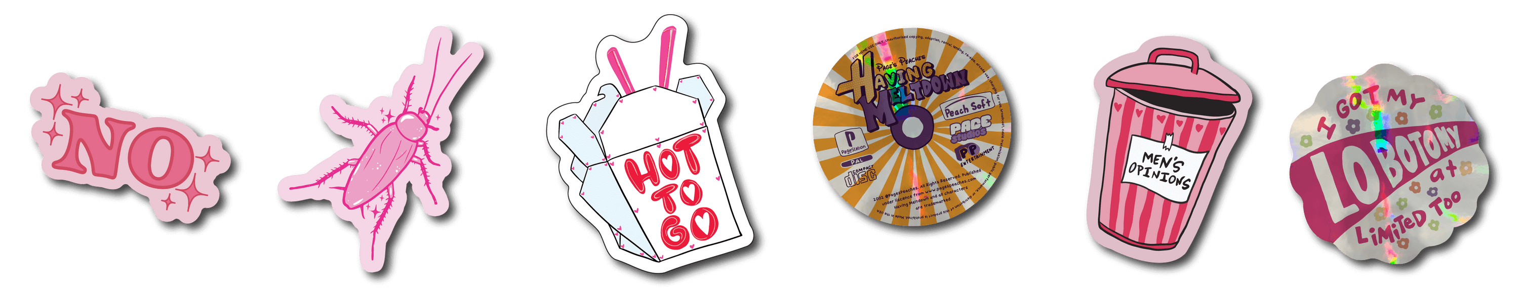 My Back Pain Is Moderate To Severe Sticker - Pages Peaches